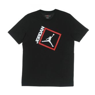 Nike Jordan Homme, Tops, Noir, Taille: L Jumpman Box T-Shirt
