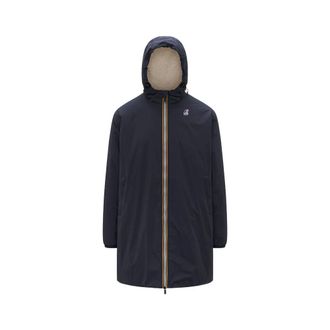 K-Way Femme, Manteaux, Bleu, Taille: 42 FR Veste Teddy Eiffel East