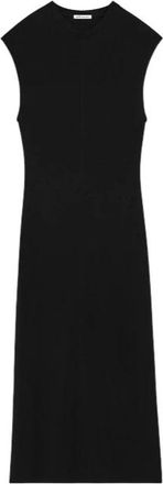 Ami Femme, Robes, Noir, Taille: 38 FR Midi Dress