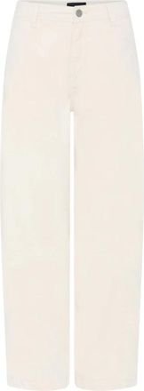 C.Ro Femme, Pantalons, Beige, Taille: 48 FR Wide Pantalons