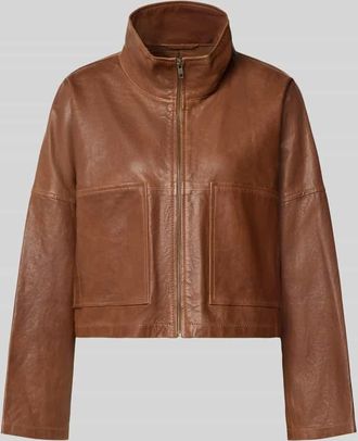 Drykorn Lederjacke mit Rei&szlig;verschluss Modell ELSTOW