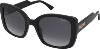 Moschino Femme, Accessoires, Noir, Taille: 54 MM Lunettes de soleil