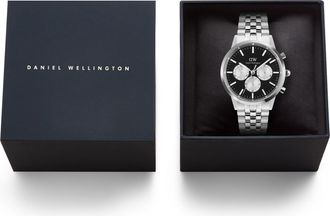 Daniel Wellington Uhr Daniel Wellington Iconic Chronograph DW00100873 Silberfarben