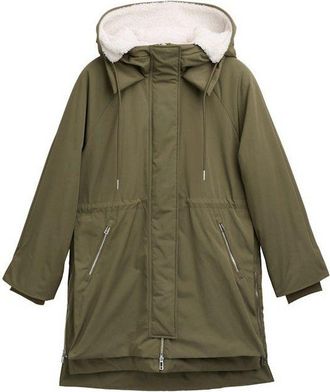 Tom Tailor Winterjacke Teddyfell perfekt für kalte Tage mit Wohlfühlfaktor