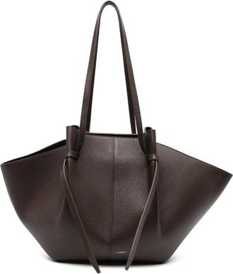 Yuzefi Femme, Sacs, Brun, Taille: ONE Size Large Mochi Pli&eacute; et Nou&eacute;