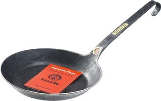 Turk 65524 Eisenpfanne aus einem Stück handgeschmiedet, 24 cm