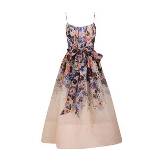 Zimmermann Tama Corset Midi Dress - - Dresses - Damen - Mehrfarbig - M
