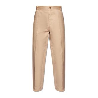 Maison Kitsun&eacute; Homme, Pantalons, Beige, Taille: S Pantalon &agrave; Pinces