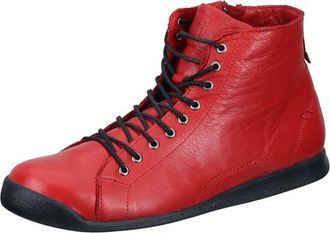 Manitu Femme 990674-04 Botte mi-Mollet, Rouge, 40 EU