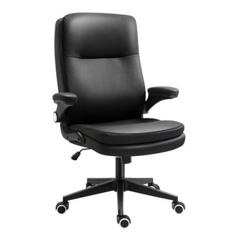 Generic Ergonomischer Drehbarer Schreibtischstuhl Mit Neigbarer R&uuml;ckenlehne Und H&ouml;henverstellung for Das Heimb&uuml;ro(Black)