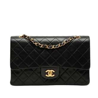 Chanel Pre-owned Vintage Double Flap Shoulder Bag - - Pre-owned - Damen - Schwarzk - ONE SIZE