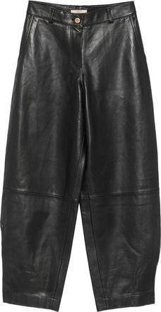 Sessun Carlea Leather Tapered Trousers