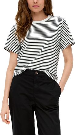 s.Oliver Leicht verk&uuml;rztes Baumwoll-Shirt