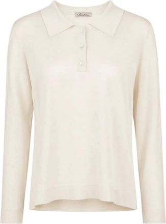 Stenstr&ouml;ms Polo en soie et cachemire - Femme - Tops - Beige - Taille: 40 FR