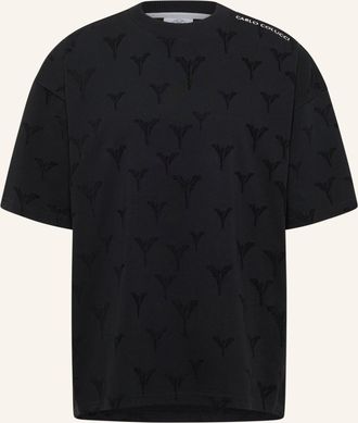 Carlo Colucci Carlo Colucci Logo T-Shirt - Clean Capsule Fasan schwarz