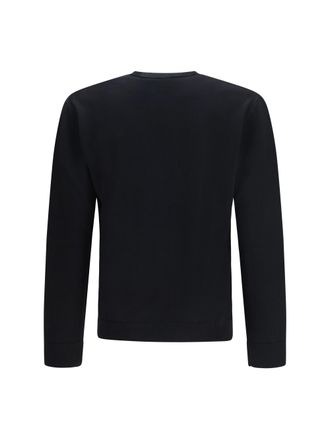 Valentino Mens Sweater Virgin Wool With Intarsia V Detail Nero-Burro Fleece Ovis Aries Nero/burro