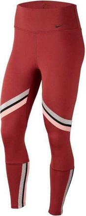 Nike Nike Damen Tight One Icon Clash 7/8, Cedar/Metallic Silver/Black, XS, BV5362