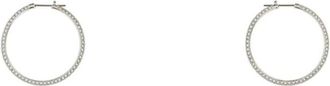 Swarovski Femme, Accessoires, Gris, Taille: ONE Size Dextera Hoop Earrings