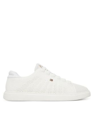 Tommy Hilfiger Sneakers Th Icon Light Knit Sneaker FW0FW09401 Wei&szlig;