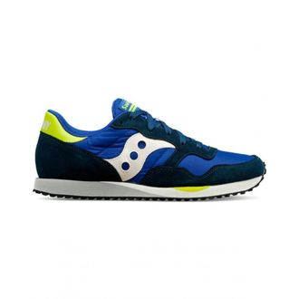 Saucony Retro Trainer Blau Limette Herren - - Shoes - Herren - Blau - 42 EU