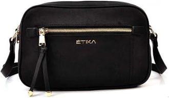 &Eacute;tika Sac &agrave; bandouli&egrave;re INGRID 01 B30104, Noir