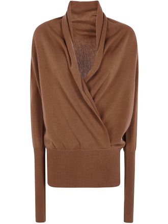 7 For All Mankind Sweater V-Neck Wrap