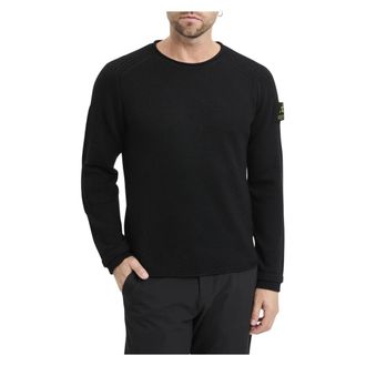 Premiata Pmg22 Rundhals-Strickpullover - - Knitwear - Herren - Schwarzk - L