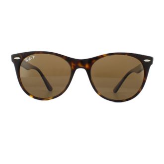 Ray-Ban Lunettes De Soleil Ray-Ban Wayfarer II RB2185 902/57 Havana Brun Polarisé