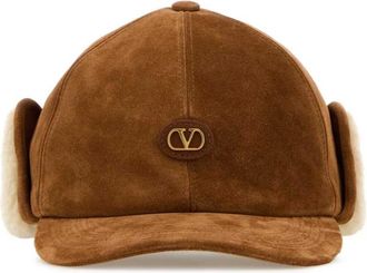 Valentino Garavani Homme, Accessoires, Brun, Taille: 59 CM VLogo Signature Baseball Cap
