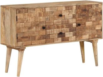 vidaXL Vidaxl - Buffet 110x30x70 cm bois massif de manguier