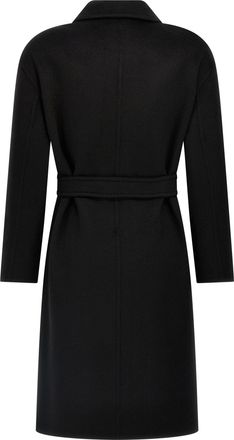 Max Mara Double Cashmere Coat - Black