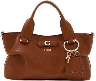 Guess Femme, Sacs, Brun, Taille: ONE Size Suzy Mini 3 Comp Satchel