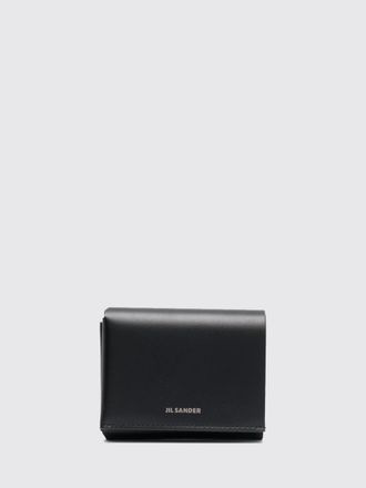 Jil Sander Portefeuille &agrave; trois volets Origami en cuir de veau