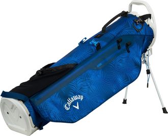 Callaway Golf PAR 3 HD wasserdichte Bleistifttasche, Blaue Handfl&auml;chen/Grau