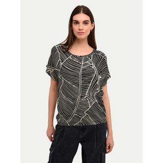 Kaffe Bluse Amber 10508257 Schwarz Relaxed Fit