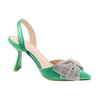 Twentyfourhaitch Ameena Slingback - - Shoes - Damen - Gr&uuml;n - 36 EU