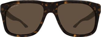 Gucci Gg2077S Sonnenbrille - - Accessories - unisex - Braun - 55 MM