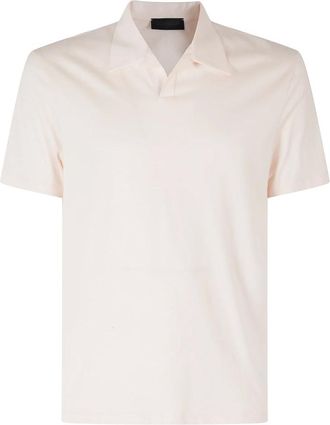 Dondup Homme, Tops, Rose, Taille: L Polo Regular en jersey