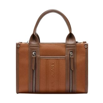 Pepe Jeans London Kunstleder-Handtasche - - Bags - Damen - Braun - ONE SIZE