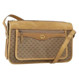Gucci Sac bandouli&egrave;re en plastique Pre-owned - Femme - Pre-owned - Beige - Taille: ONE Size