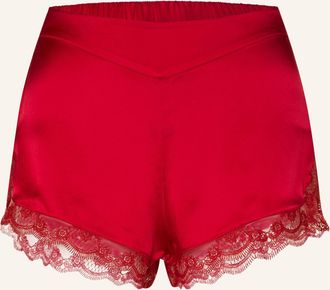 Simone P&eacute;r&egrave;le Simone P&eacute;r&egrave;le Schlafshorts Love Me Aus Seide rot