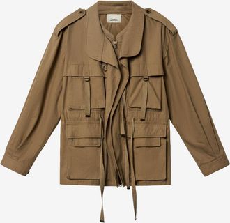 Isabel Marant Veste Beriza - Femme - Kaki - Taille 38 - Isabel Marant