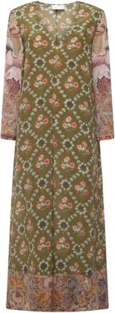 Pierre-Louis Mascia Femme, Robes, Vert, Taille: 38 FR Trapezio Dress