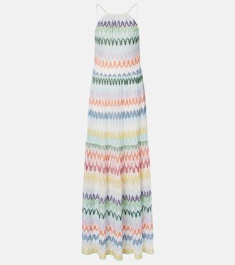 Missoni Robe longue en lam&eacute;