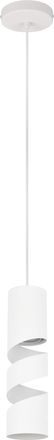 Trio Leuchten Pendelleuchte Stream 364000131, Metall Weiß matt, exkl. 1x GU10