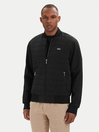 Karl Lagerfeld Bomberjacke 505061 562902 Schwarz Regular Fit
