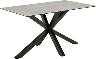 ebuy24 Heaven Esstisch 80x135cm grau