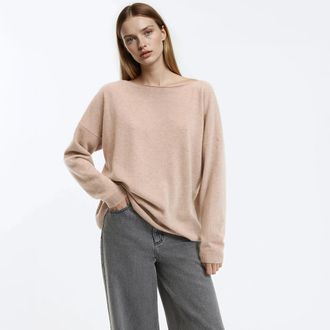 La Redoute Collections Pull En Fine Maille Cachemire Col Bateau