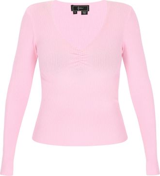 Faina Pullover Frauen Rose