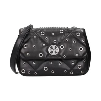 Tory Burch Kira Nieten-Umh&auml;ngetasche - - Bags - Damen - Schwarzk - ONE SIZE